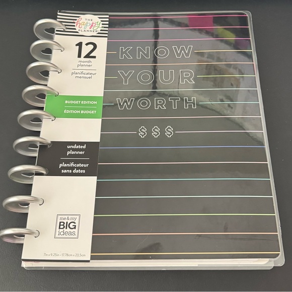 The Happy Planner | Other | The Happy Planner Budget Organizer With ...